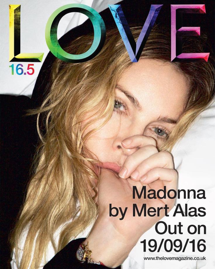 「The Editorials」Madonna X Love Magazine Issue 16.5 Cover – Mr. 布雷蕭