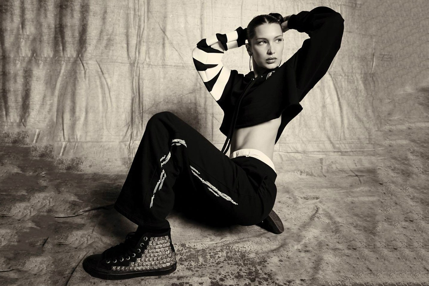 The Campaign Bella Hadid X Chrome Hearts Collaboration Campaign Mr 布雷蕭